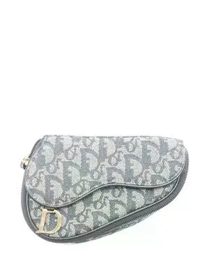 Dior 1998 Saddle Pouch Trotter Clutch