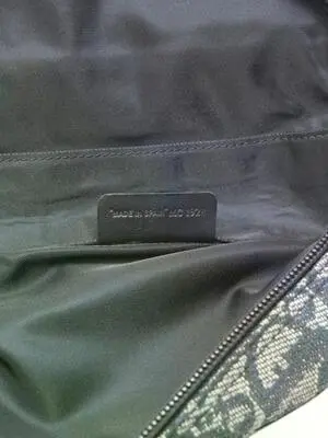 Dior 1998 Saddle Pouch Trotter Clutch