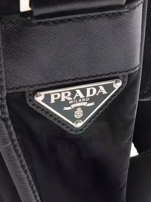 Prada 00s Logo-plaque Messenger Bag