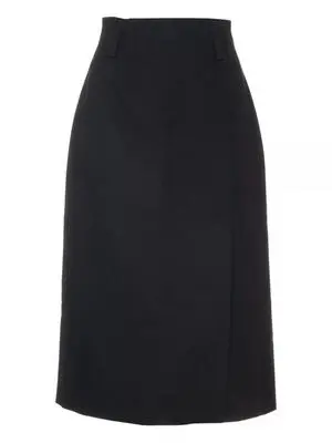 Prada 2024 Wool Maxi Skirt