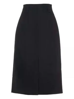 Prada 2024 Wool Maxi Skirt