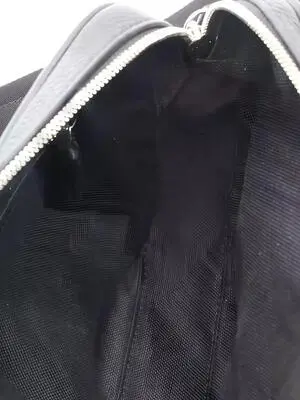 Gucci Web Leather Shoulder Bag