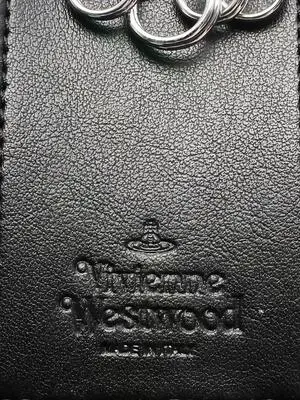 VIVIENNE WESTWOOD Plaid-pattern Key Case