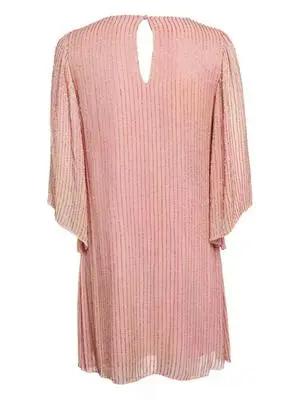 Alice + Olivia V-neck Long Sleeve Dress