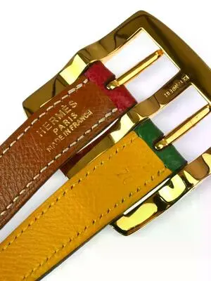Hermès 1991 Reversible Leather Belt