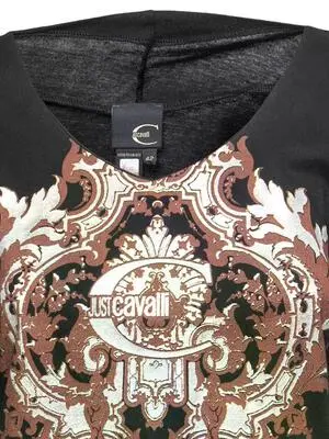 Just Cavalli Baroque-print Top