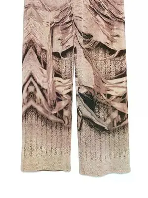 JEAN PAUL GAULTIER 2000s Print Trousers