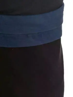 Diane Von Furstenberg Contrast Panel Knee Length Skirt