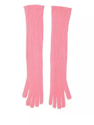 Prada Cashmere Elbow Length Gloves
