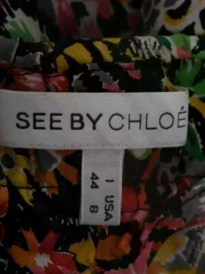 See By Chloé Floral-print Mini Dress