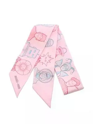 Hermès 2020 Dress Code Twilly Scarf - Pink