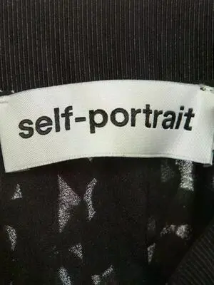 SELF-PORTRAIT Floral-embroidered Skirt