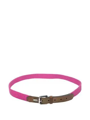 Dolce & Gabbana Canvas And Leather Belt - Pink