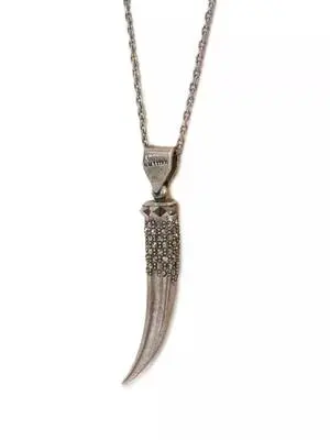 JEAN PAUL GAULTIER Horn-shaped Pendant Necklace
