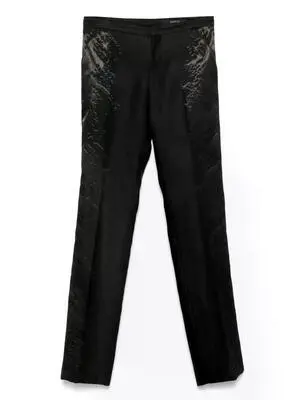 Gucci 2000s Satin-finish Trousers