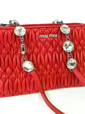 Miu Miu 2000s Matelassé Crossbody Bag