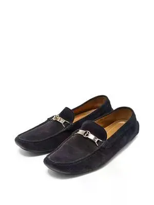 Giorgio Armani Logo-plaque Loafers