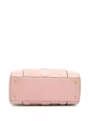 Gucci Mini Gg Matelasse Leather Top Handle Satchel