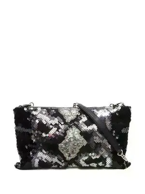 Miu Miu Sequined Clutch Bag