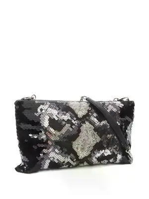Miu Miu Sequined Clutch Bag