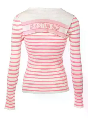 Dior Striped Pattern Sweater