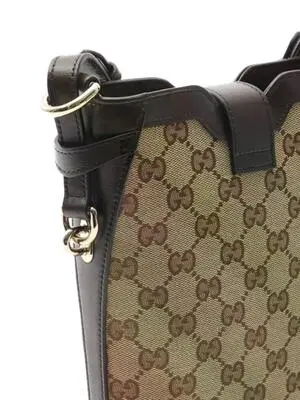 Gucci 2010 Shadow Gg Monogram Shoulder Bag