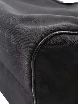 BVLGARI 2010s Logomania Canvas Shoulder Bag