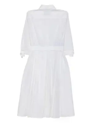 Prada Pleated Shirt Dress
