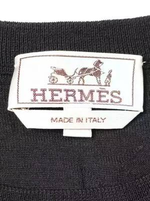 Hermès 2010s Wool T-shirt