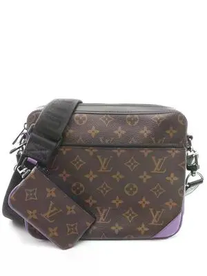LOUIS VUITTON Trio Messenger Bag Monogram Macassar 2021 - Brown