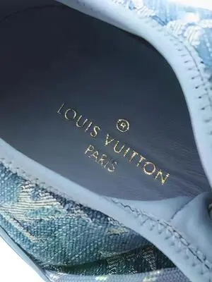 LOUIS VUITTON Fastlane Denim Sneakers - Blue