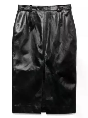 Saint Laurent Pencil Midi Skirt