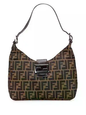 Fendi 20th Century Zucca Canvas Shoulder Bag - Brown