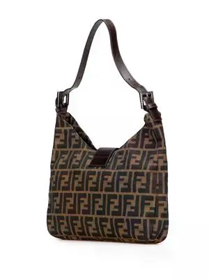 Fendi 20th Century Zucca Canvas Shoulder Bag