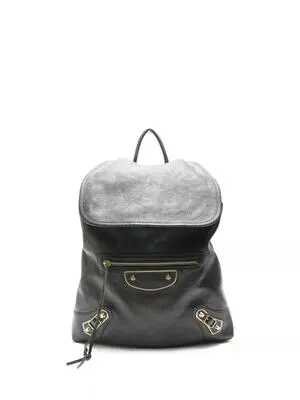 Balenciaga 2010s Leather Backpack