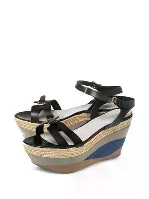 SERGIO ROSSI 105mm Leather Heeled Sandals