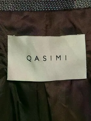 QASIMI Single-breasted Plaid Blazer