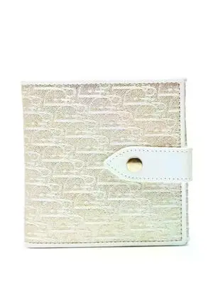 Dior 2000s Trotter-pattern Wallet - Neutrals