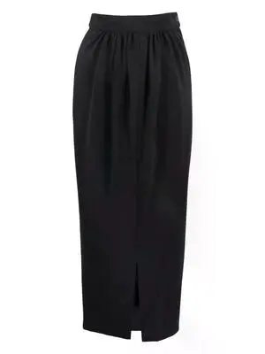 Gianfranco Ferre Wool Midi Skirt