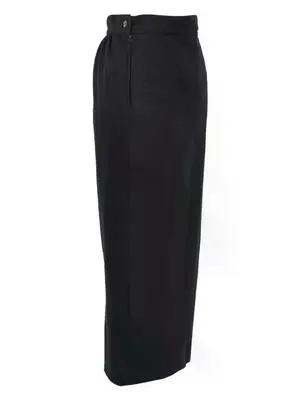 Gianfranco Ferre Wool Midi Skirt