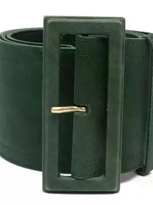 Celine 2000s Rectangle-buckle Belt