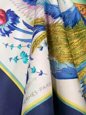 Hermès 1990 Ceres Silk Scarf