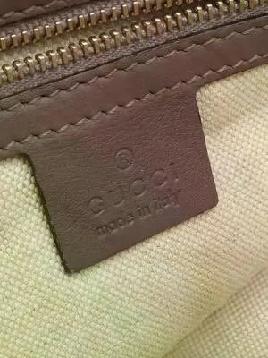 Gucci Monogram-embossed Tote Bag
