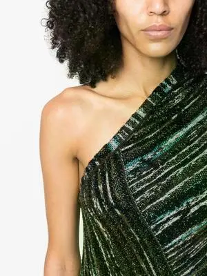 Missoni 2000s Metallic One-shoulder Top