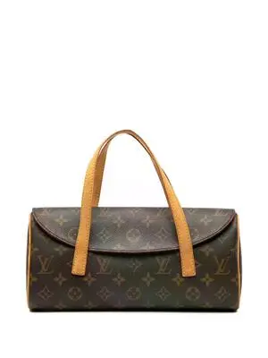 LOUIS VUITTON 2003 Monogram Sonatine Handbag - Brown
