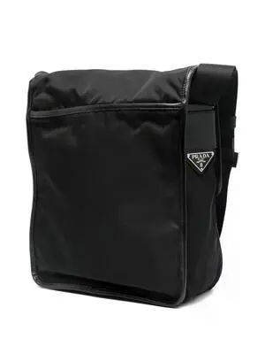 Prada 2010s Buckle Messenger Bag