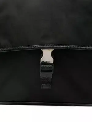 Prada 2010s Buckle Messenger Bag