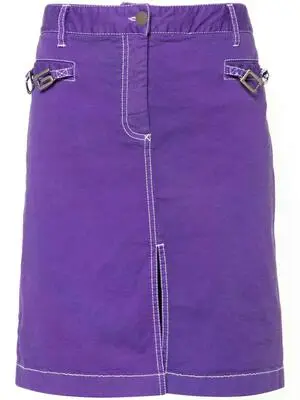Dolce & Gabbana 2000s Low-rise Skirt - Purple