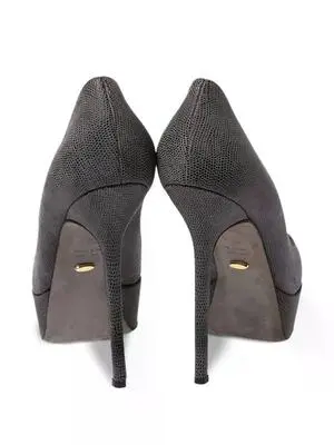 SERGIO ROSSI 140mm Platform Pumps