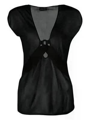 Giorgio Armani Cut-out Top